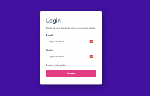 Tela de Login com HTML + CSS - Nine Labs